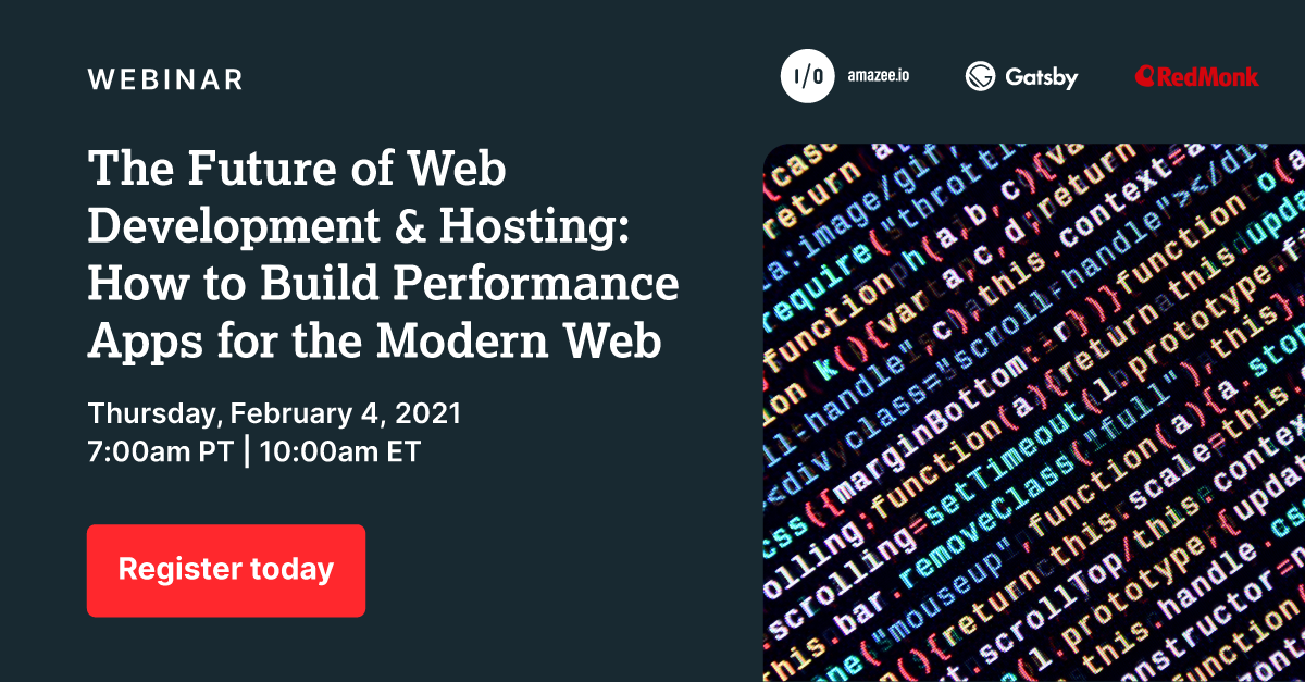 Webinar | The future of web development & hosting: how to build ...