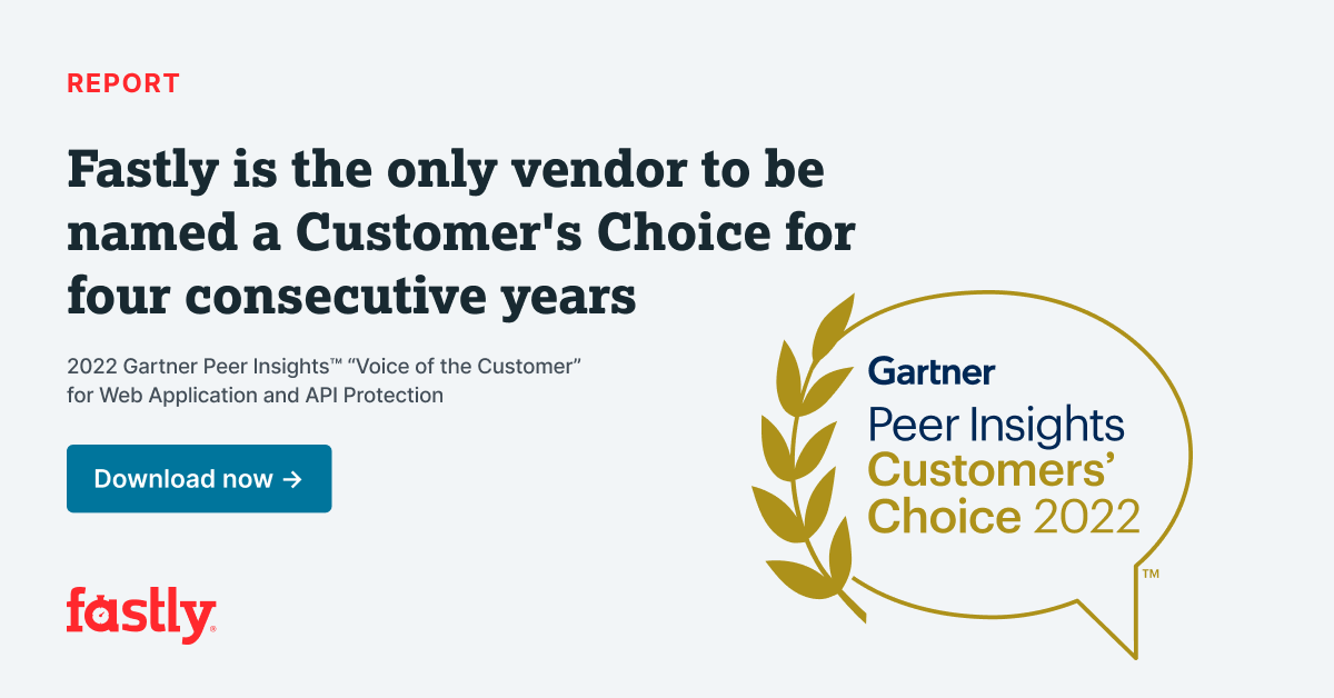 2022 Gartner Peer Insights™ “Voice of the Customer”: Web Application ...